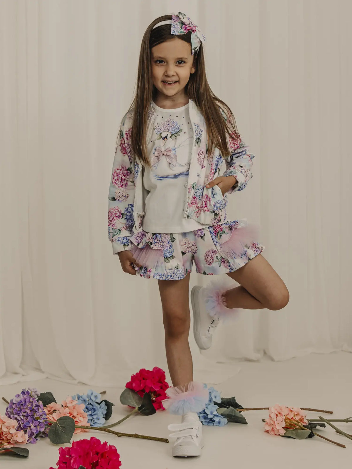 Daga Pastel Bloom Jacket — Bumbles for Kids